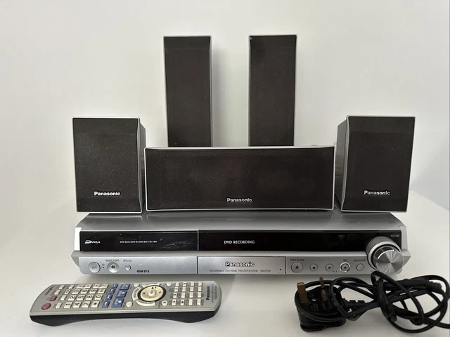 PANASONIC SA RT30 Sistema home theatre DVD registrabile e altoparlanti ...