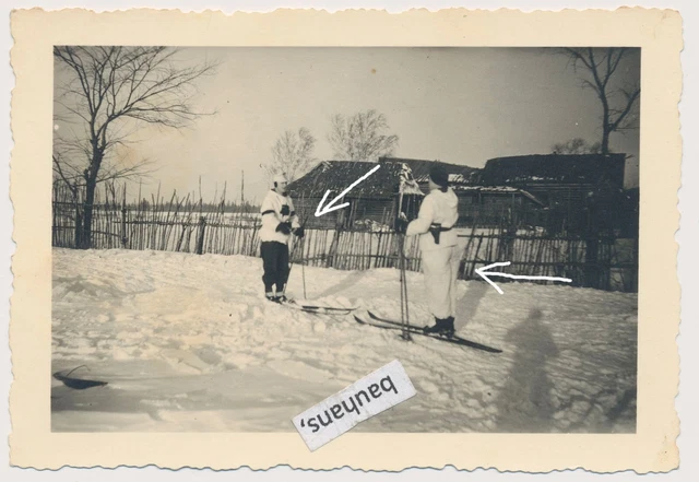 RUSSLAND WEHRMACHT MAJOR,OBERLEUTNANT,BEIDE spät. gefallen,Tarn,camo ...