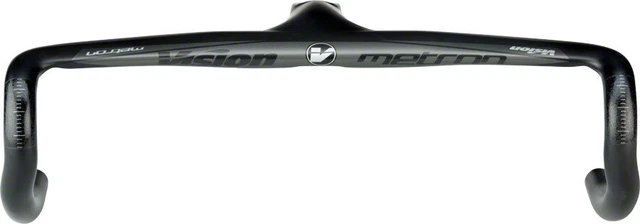VISION METRON 5D Integrated Road Handlebar 120 x 44mm Black Graphic ...