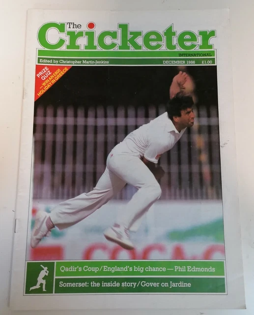 MAGAZINE - VINTAGE Sports The Cricketer International Cricket Magazine ...