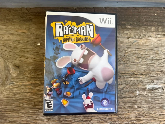 RAYMAN RAVING RABBIDS (Nintendo Wii, 2006) FREE SHIPPING! £7.57 ...