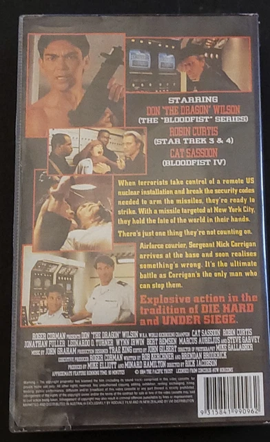 ASSAULT AT GROUND Zero VHS VIDEO TAPE (1995 Don The Dragon Wilson ...