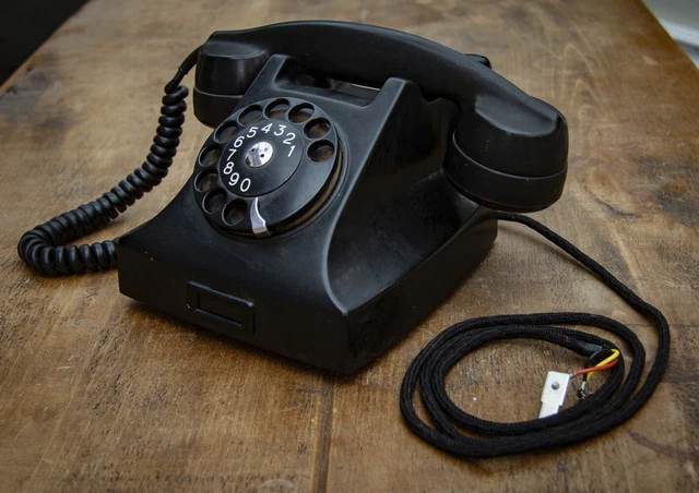VINTAGE RETRO ANTIQUE bakelite telephone Ericsson DBH 1507 TP £39.99 ...