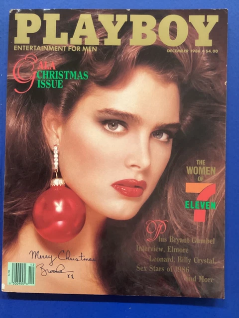 BROOKE SHIELDS PLAYBOY 1986 Paulina Porizkova Christie Brinkley w ...