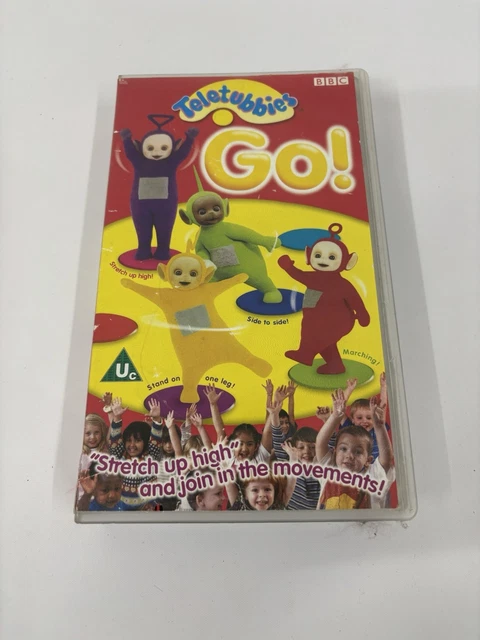 TELETUBBIES - GO! [VHS, 2001] Vintage Kids Videos £9.99 - PicClick UK