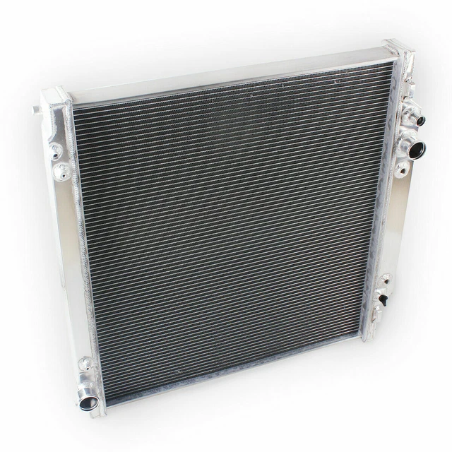 DUAL CORE RADIATOR For Ford F250 F350 Super Duty Excursion 6.8L V10 7 ...