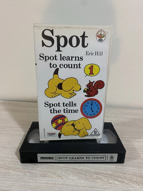 SPOT LEARNS TO Count Vol 1 ABC Kids VHS £16.69 - PicClick UK