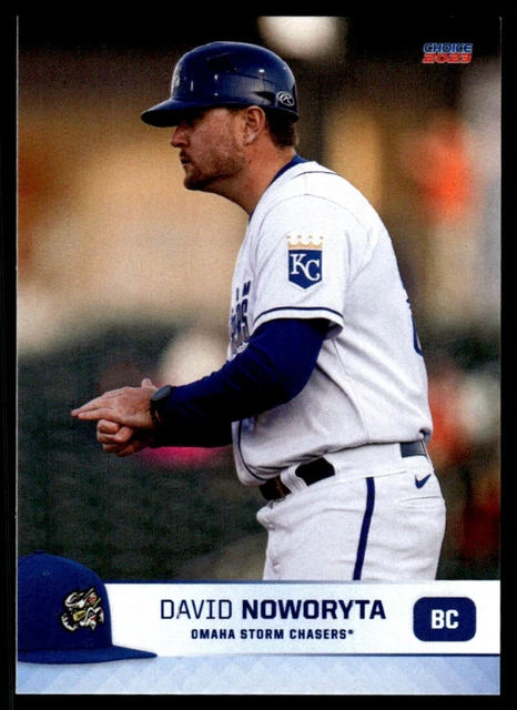 2023 CHOICE DAVID Noworyta recrue Omaha Storm Chasers - Kansas City ...