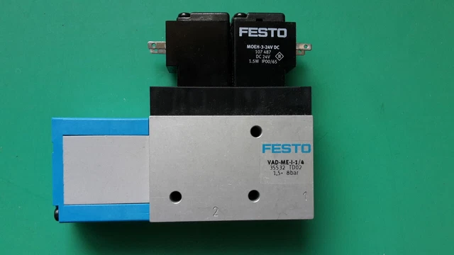 VAKUUMSAUGDÜSE FESTO VAD-ME-I-1/4 35532 mit 107487 + 111212 - NEU EUR 79,00 - PicClick DE