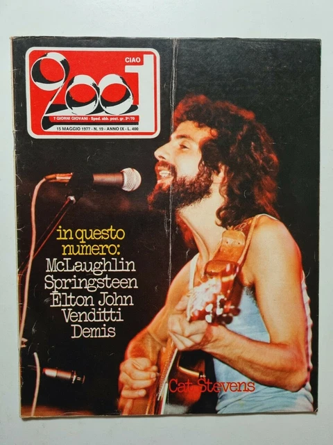 HELLO 2001 19-1977 Demis Roussos-Cat Stevens-John Mclaughlin-Bruce ...
