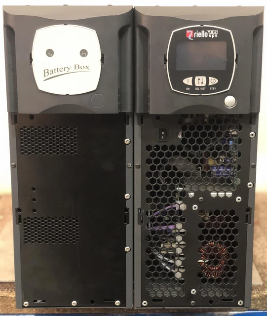 RIELLO DLD 8000 VA USV / neue Zellen / voll funktionsfähig - 12 Monate ...