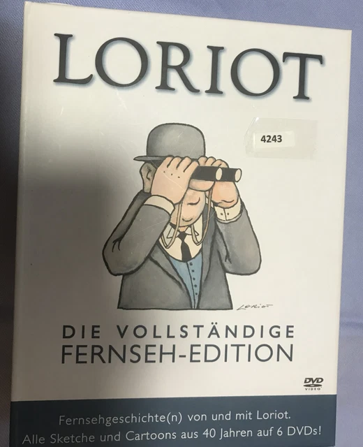 LORIOT DIE VOLLSTÄNDIGE Fernseh-Edition Alle Sketche und Cartons aus 40 ...