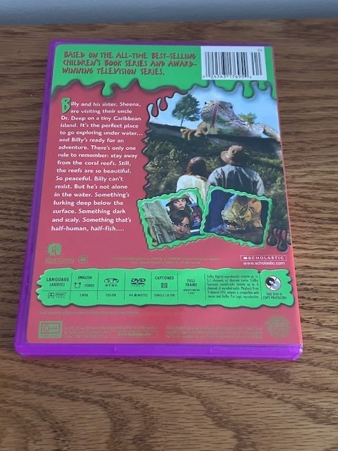 GOOSEBUMPS DEEP TROUBLE DVD (R.L. STINE 1998) 2005 Halloween Horror KEY ...