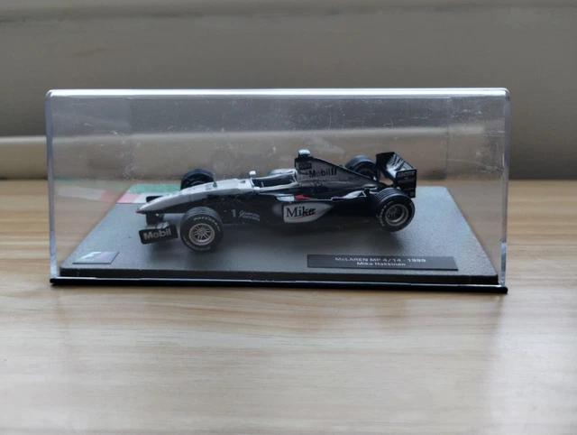 PANINI F1 CAR Collection 1999 Mika Hakkinen McLaren Mercedes MP4-14 1: ...
