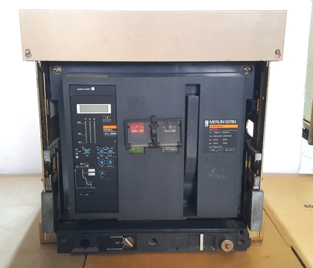 DISJONCTEUR MERLIN GERIN Masterpact 1600 Amp M16 H1 Str 38 S 1000v 50/60hz EUR 4.735,01 ...