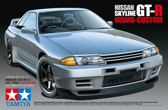 TAMIYA 1/24 NISSAN Skyline GT-R (R32) Nismo-Custom # 24341 - Plastic ...