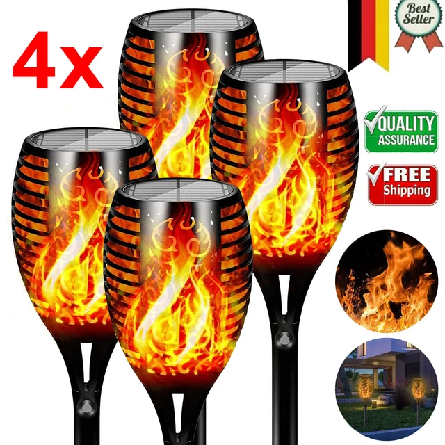 Solar Fackel Mit Flammeneffekt