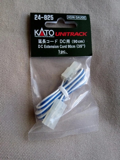 KATO CÂBLE D'EXTENSION DC bleu/blanc 90 cm ref 24-825 lot n°4 EUR 3,00 ...