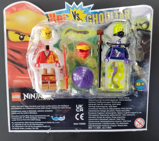 LOT DE 2 Minifigurines Lego Ninjago Legacy Kai + Ghoultar EUR 6,00 ...