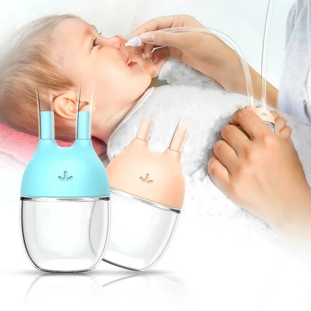 SILICONE BABY NOSE Vacuum, Toddler Mucus Extractor, 10ml £3.43 ...