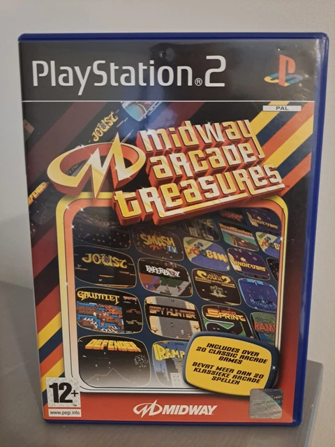 MIDWAY ARCADE TREASURES 2003 Sony Playstation 2 PS2 jeu vidéo PAL UK ...