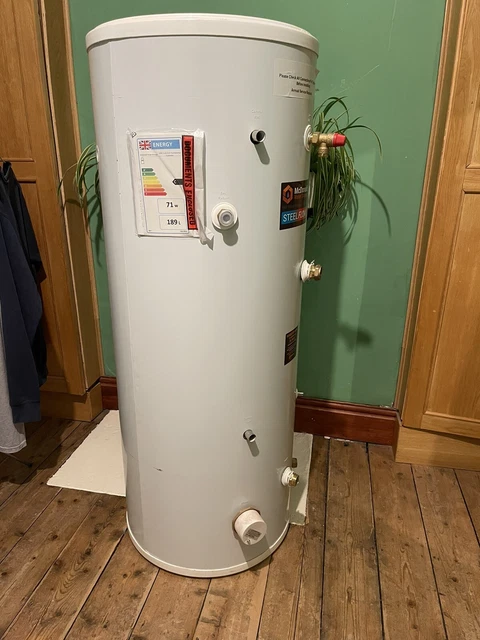 MCDONALD 200 LITRE Stainless Steel Unvented Cylinder £9.99 - PicClick UK