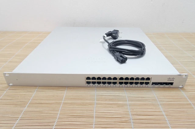 CISCO MS350-24-HW MERAKI MS350-24 L3 Stack Cloud Manag 24x GigE 1x PSU ...