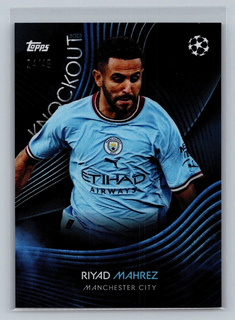 TOPPS KNOCKOUT UCL 22-23 Riyad Mahrez (Manchester City FC)/49 EUR 19,90 ...