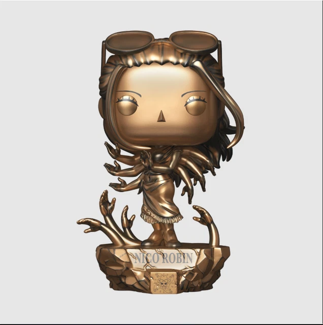 FUNKO POP! PLUS Nico Robin Statue (Bronze) with Pop! Protector 🔥 One ...