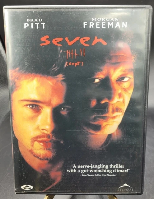 SEVEN DVD; BRAD Pitt, Morgan Freeman $3.99 - PicClick CA
