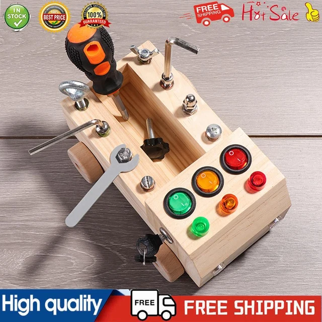 SCREWDRIVER BOARD SET Montessori Toy Screw Driver Board Toys for Boys ...