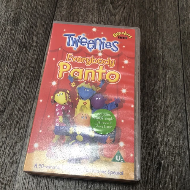CBEEBIES TWEENIES - Animal Friends , Song Time, Everybody Panto 3 x VHS ...