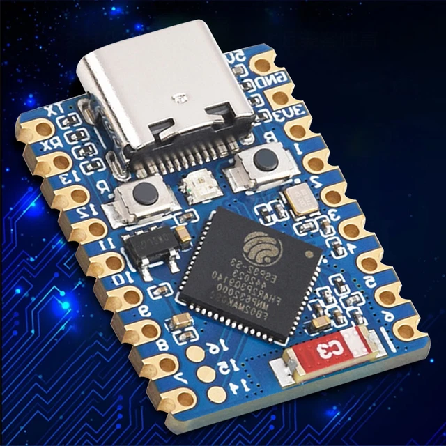 ESP32-C3-ZERO/ESP32-S3-ZERO DEVELOPMENT BOARDS Support 2.4GHz Wi-Fi and ...