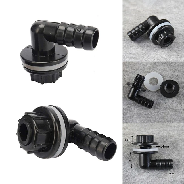 LEAK FREE ELBOW Connector for Water Tanks and Irrigation Easy ...
