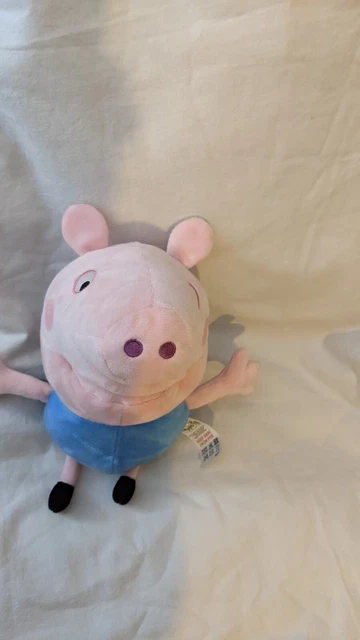 GEORGE PIG FROM Peppa Pig Talking Hand Puppet Plush Soft Toy 12" £9.99 ...