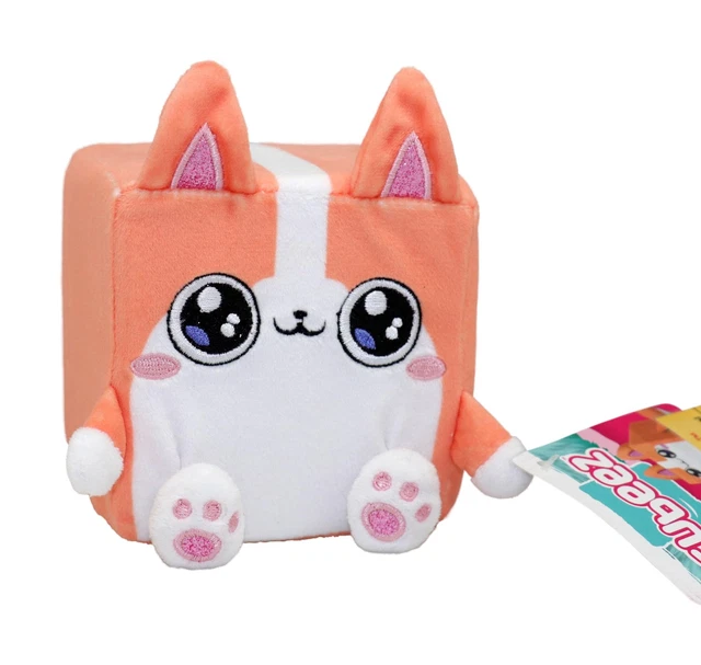CUBEEZ PLUSH CORGI 10cm Stackable Squishy Soft Toy Collectible Foam ...
