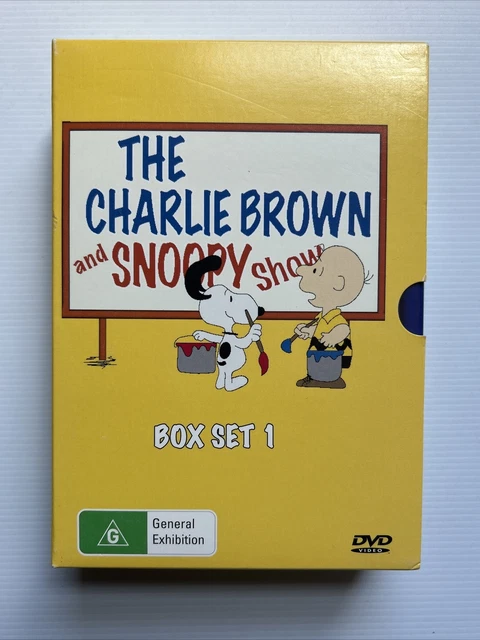 THE CHARLIE BROWN & Snoopy Show DVD Box Set 1 - 3 Discs R4 VGC Peanuts ...