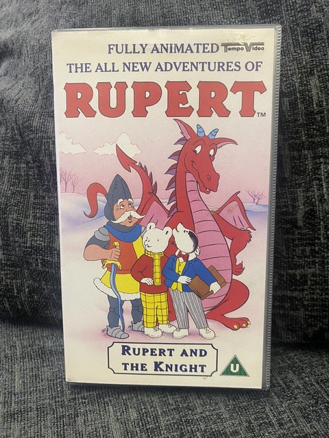 RUPERT - RUPERT And The Knight VHS Video £4.99 - PicClick UK