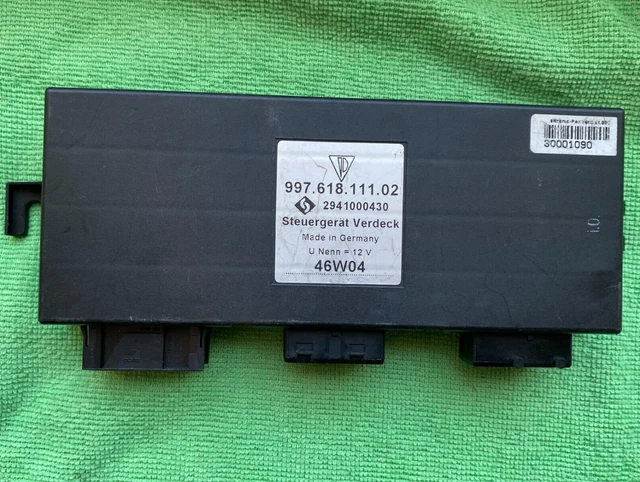PORSCHE 911 997 Cabrio Roof Module 99761811102 Verdeck Cabrio ...