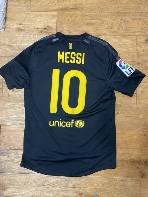MESSI BARCELONA 11/12 Away Player Issue Match Shirt Camiseta Jersey FCB ...