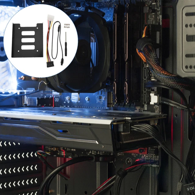 SUPPORT DE DISQUE Dur Convertisseur SSD Interne Fixation Pour EUR 13,18 ...