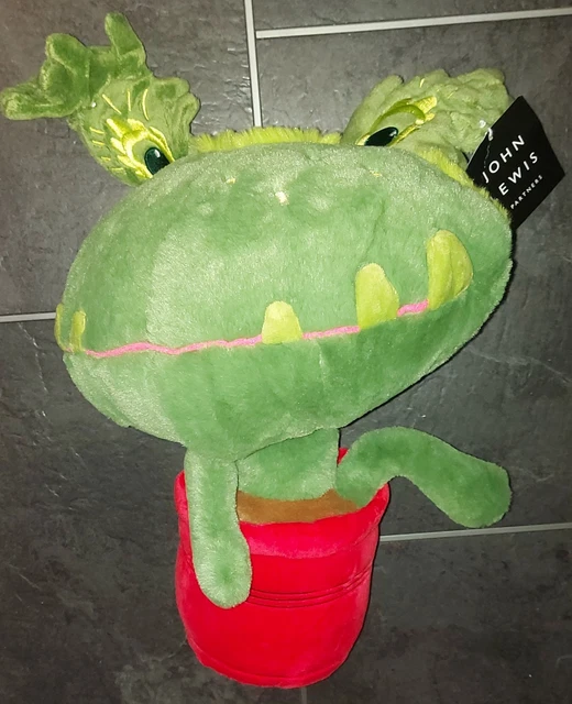 SNAPPER VENUS FLY Trap Large Soft Plush Toy 14” New & Tags John Lewis ...