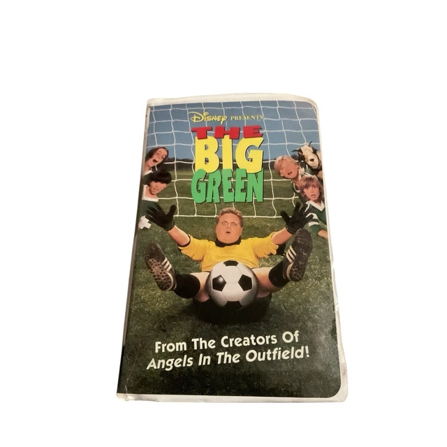 THE BIG GREEN 1996 VHS Clamshell Olivia D'Abo Disney 90s Soccer Comedy ...