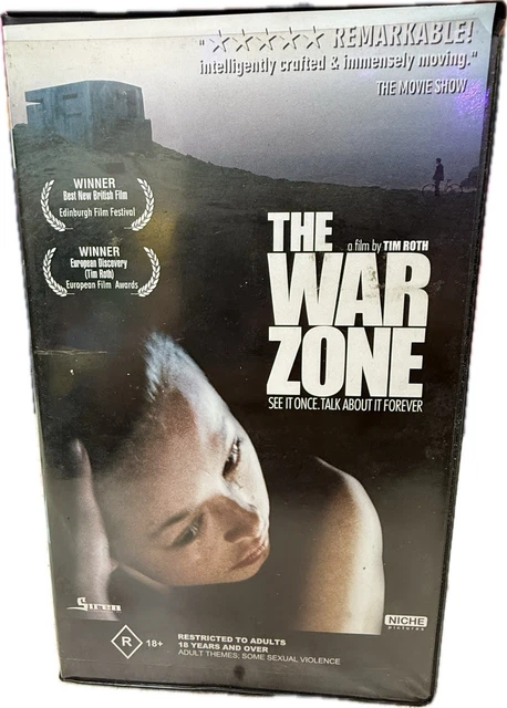 THE WAR ZONE - VHS VIDEO - Vintage Rare Black Clamshell RAY WINSTONE ...
