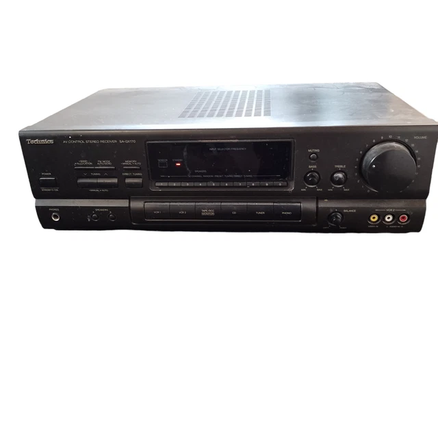 TECHNICS SA-GX170 AMPLIFICATORE Ricevitore stereo controllo AV ...