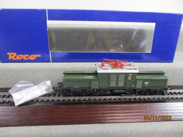 LOCOMOTIVE ÉLECTRIQUE ROCO 69870 échelle H0 E 80 05 crocodile numérique ...