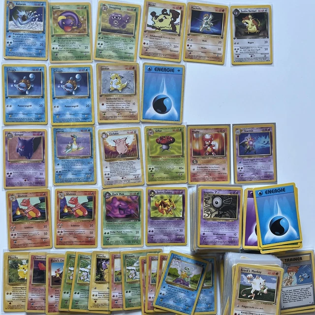336 POKEMON KARTEN Sammlung Vintage WOTC 1.Edition Base Dschungel Fossil Gym Neo EUR 100,01 ...
