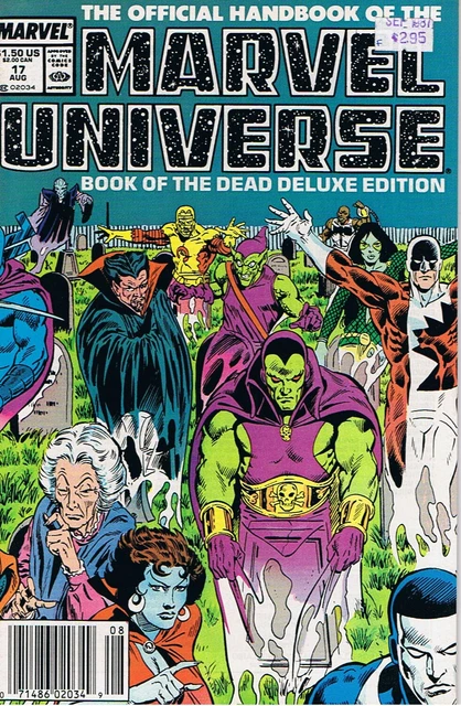 MARVEL UNIVERSE #7 August 1987 - Book Of The Dead $11.25 - PicClick AU