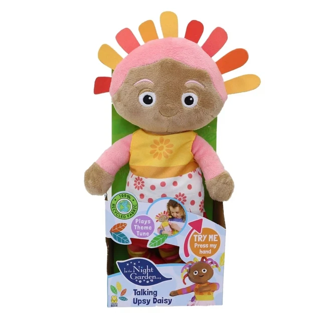 CBEEBIES IN THE Night Garden Upsy Daisy Talking Teddy Bear Plush Toy £ ...