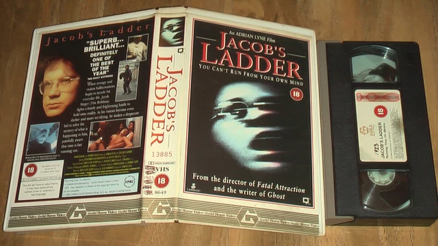 JACOB'S LADDER VHS Video Tape Cassette Ex Rental Big Box Guild £4.99 - PicClick UK